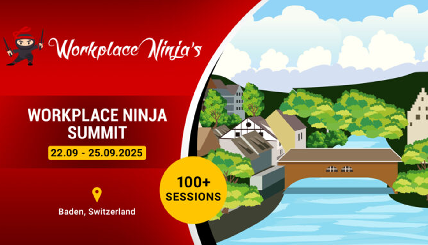 Workplace Ninja Summit 2025 – Workplace Ninja User Group Belgium