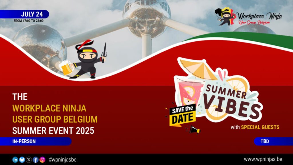 Workplace Ninja Summit 2025 – Workplace Ninja User Group Belgium